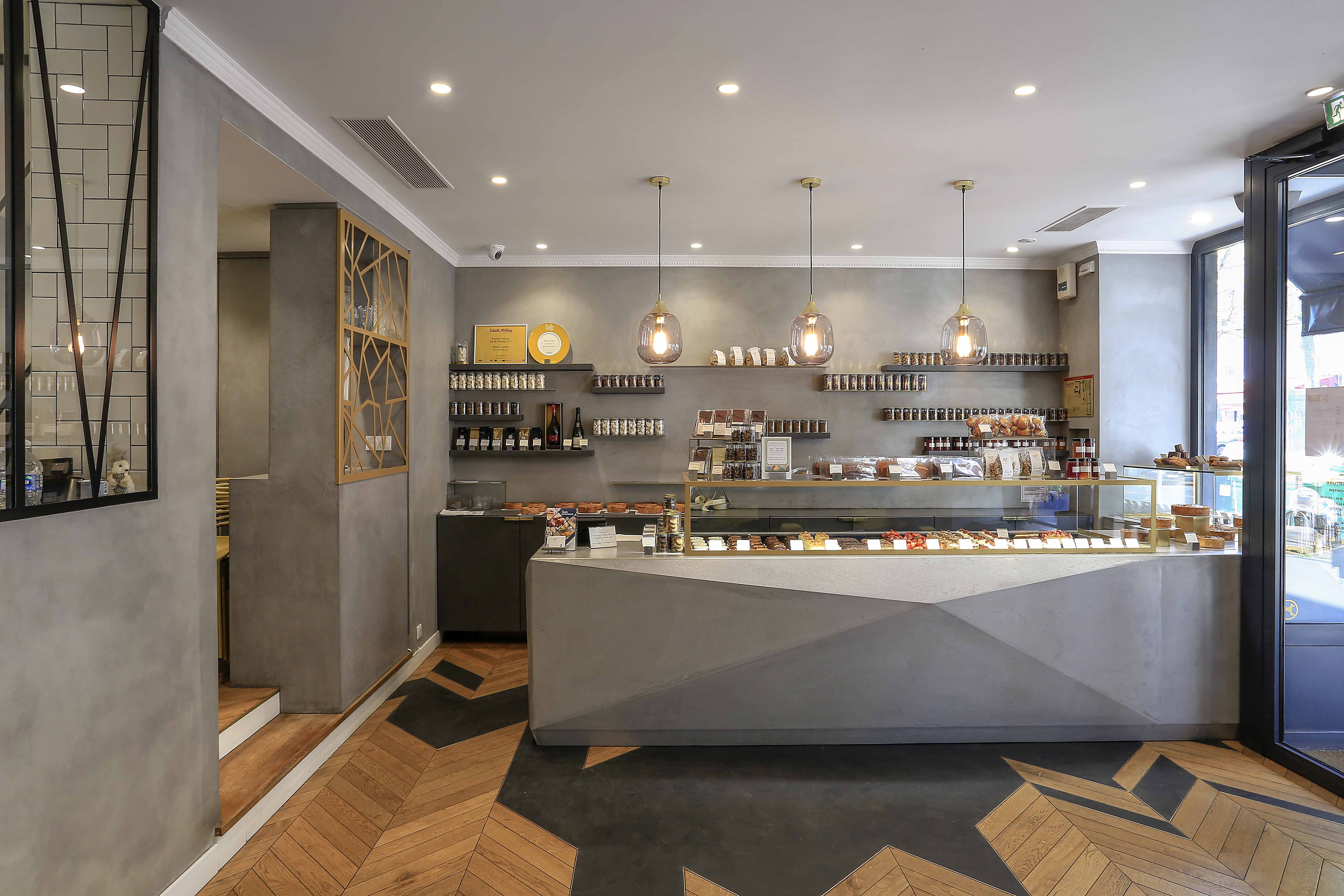 Chez KL Pâtisserie, avec le Superbe EFFIX CREA, le béton c’est du ...